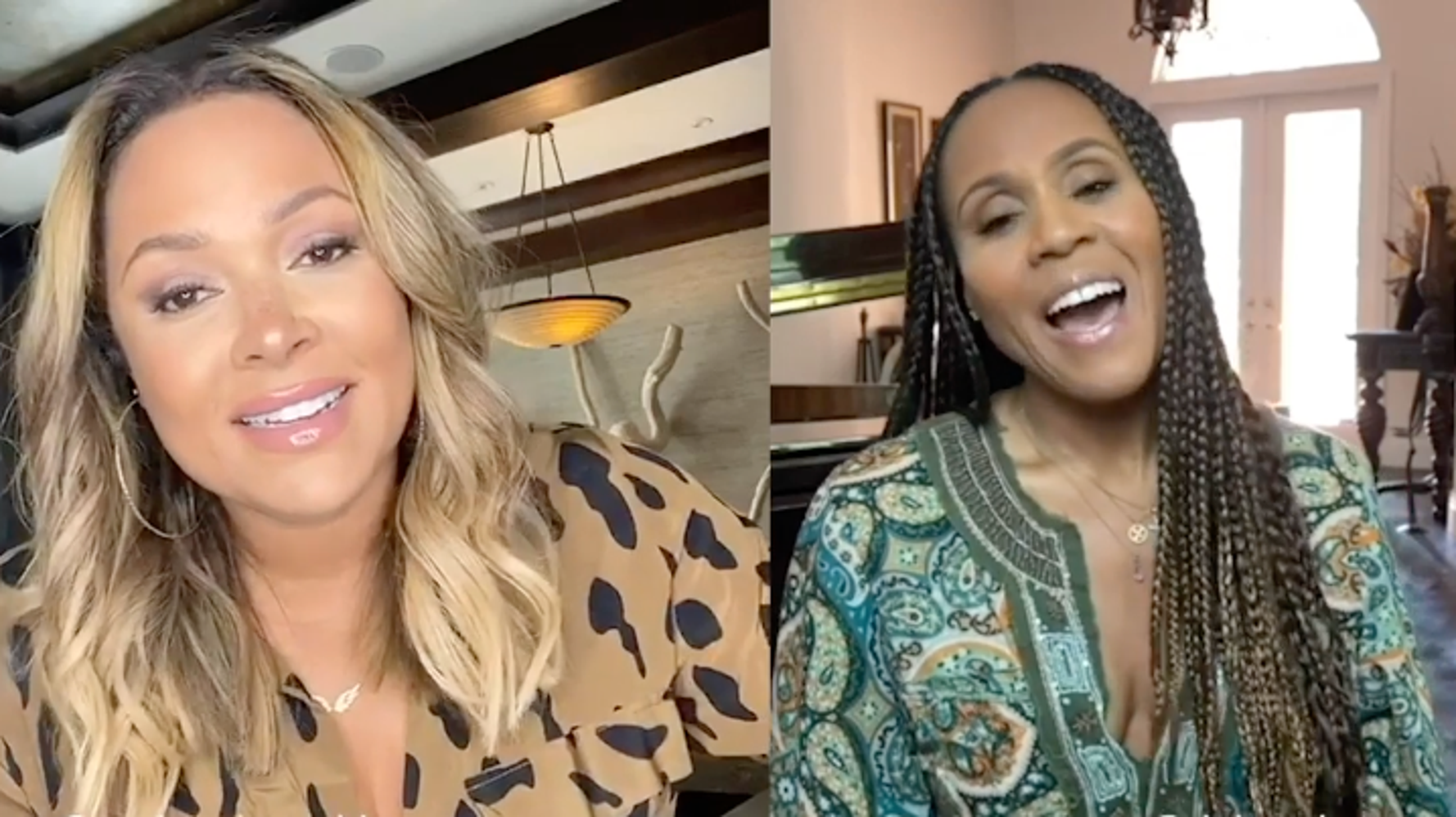 Tamia And Deborah Cox Sing Beautiful Duet Of 'Count On Me' While Social ...