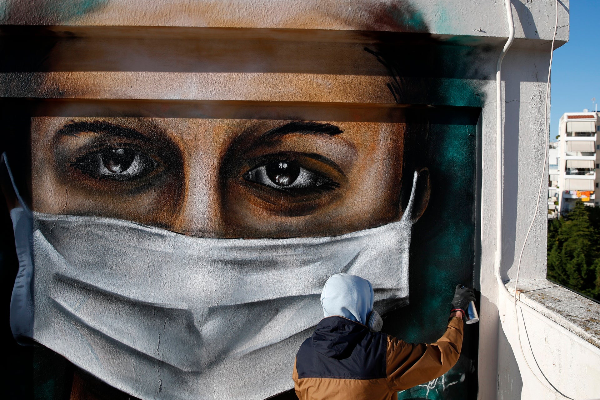 Street Artists Take On Coronavirus Pandemic With Powerful, Poignant And ...
