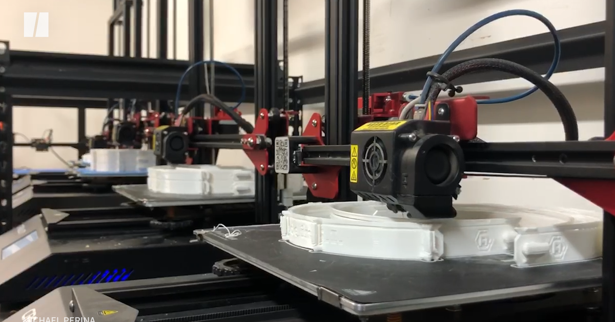 Printing Masks To Fight COVID-19 | HuffPost Videos