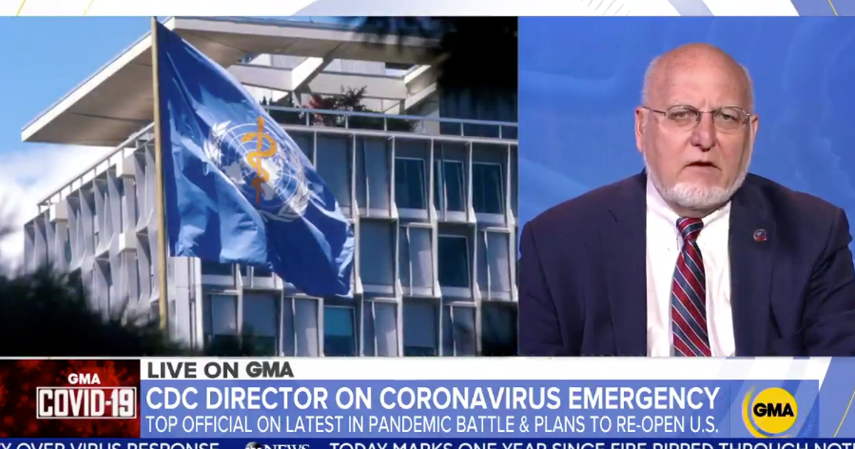 CDC Director Distances From Trump, Says Relationship With WHO Has Been ...