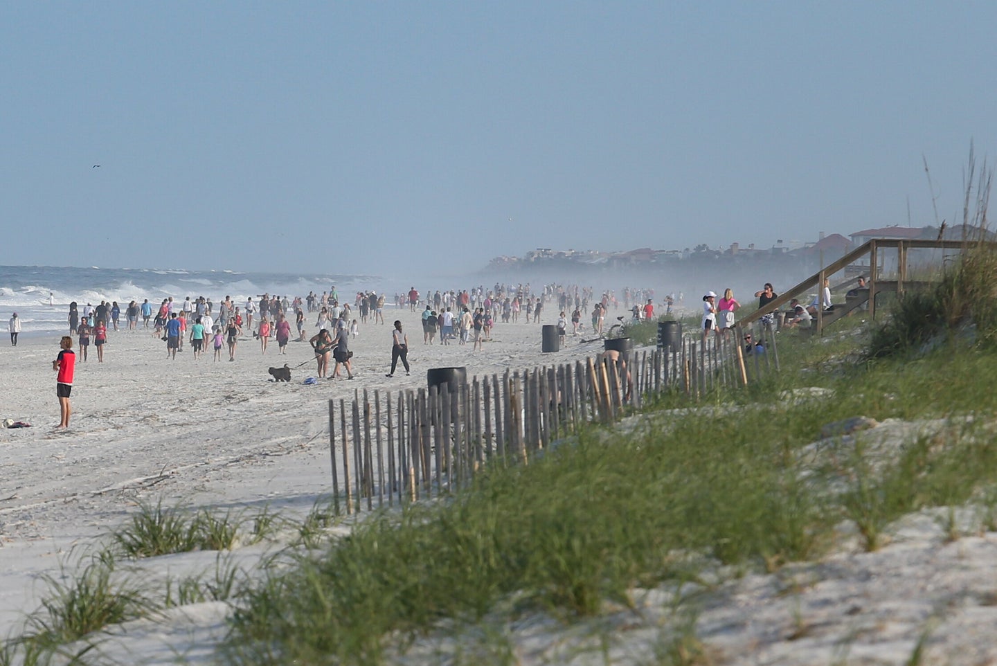 People Make 'Mad Dash' To Florida Beach That Reopened Amid Coronavirus ...