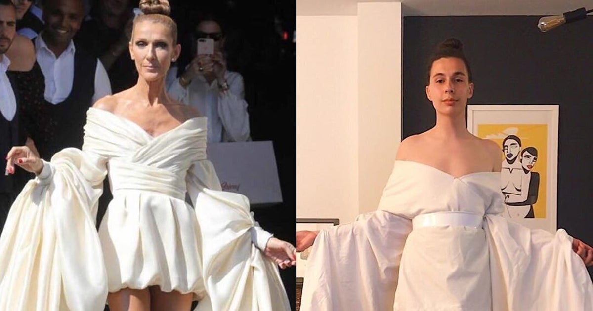 Céline Dion's Outfits Recreated With Flair At Home By Quebec Fan ...