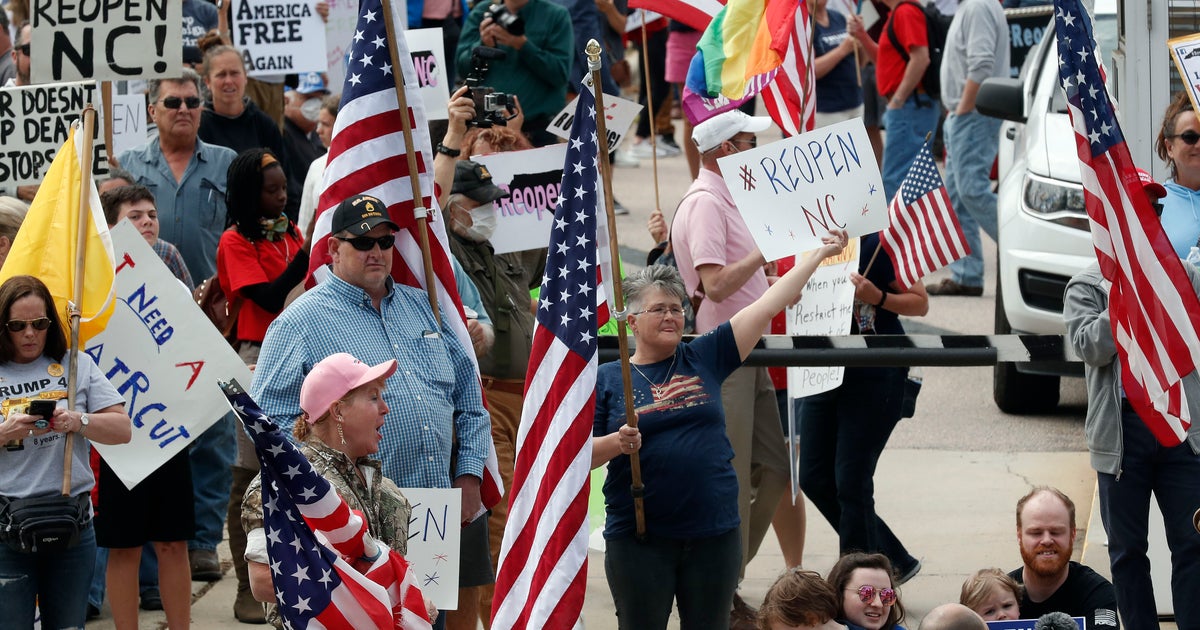 'Reopen North Carolina' Protester Says She Tested Positive For ...