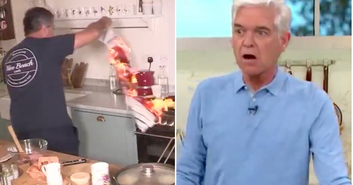 This Morning Cooking Segment Narrowly Avoids Disaster After John Torode ...