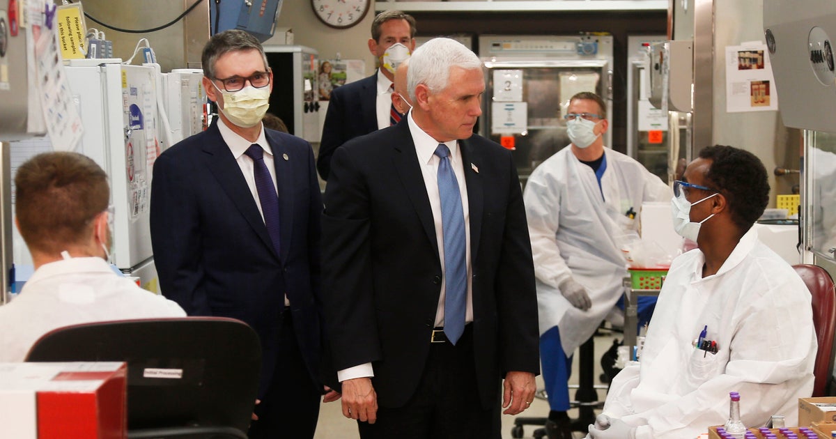 Mike Pence Dons Mask For GM Tour After Mayo Clinic Backlash | HuffPost ...