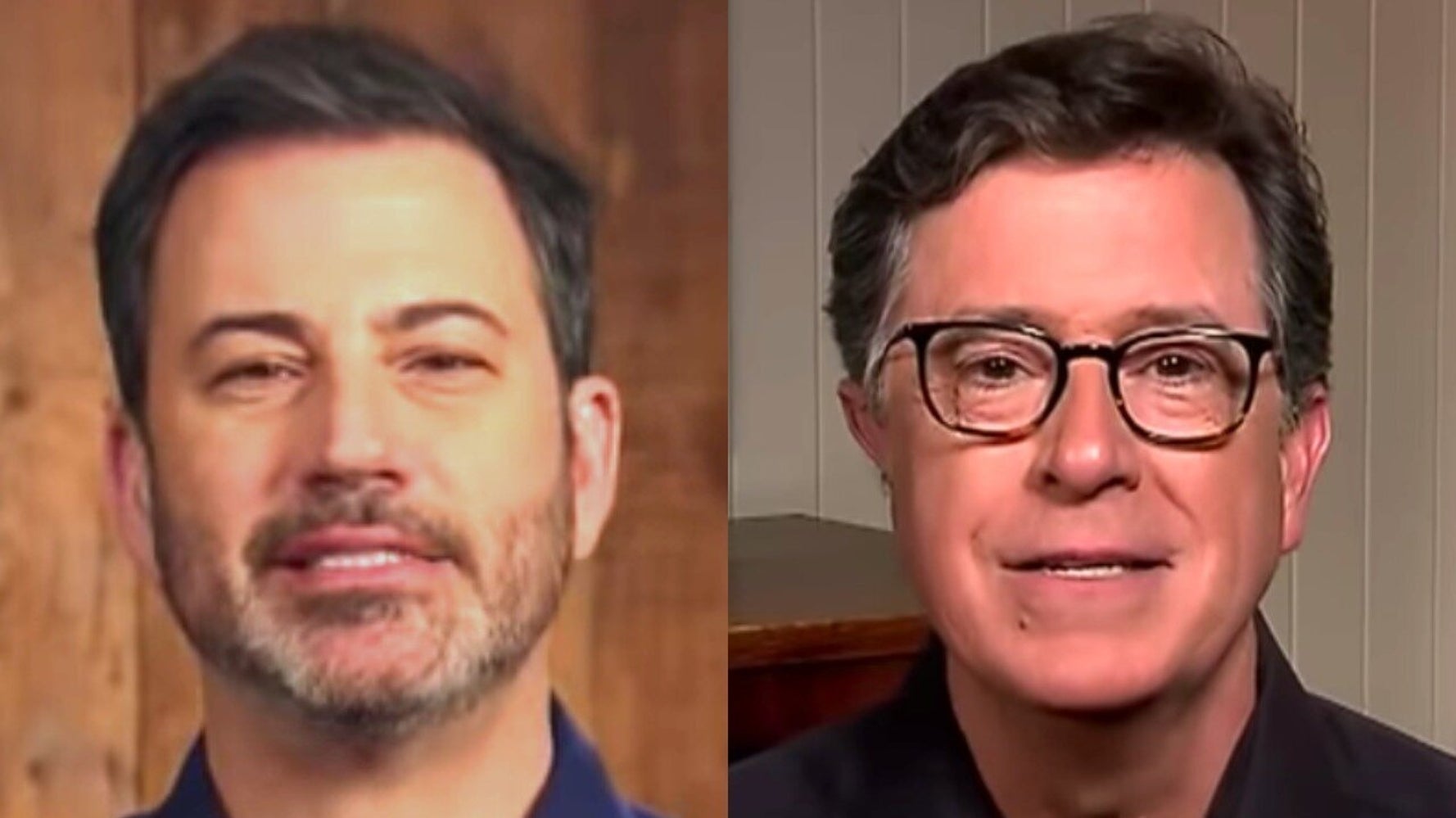 Stephen Colbert, Jimmy Kimmel Clap Back After Trump Attacks Late Night ...