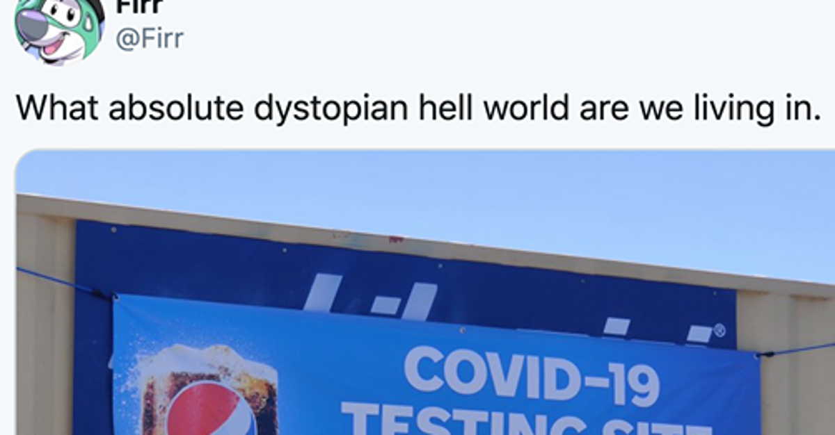 Twitter Users Slam Pepsi Poster Promoting A Florida COVID-19 Testing ...