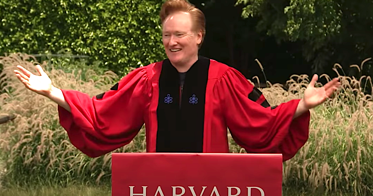 Conan O'Brien Zings Trump, Red-State Grads In Harvard Commencement ...