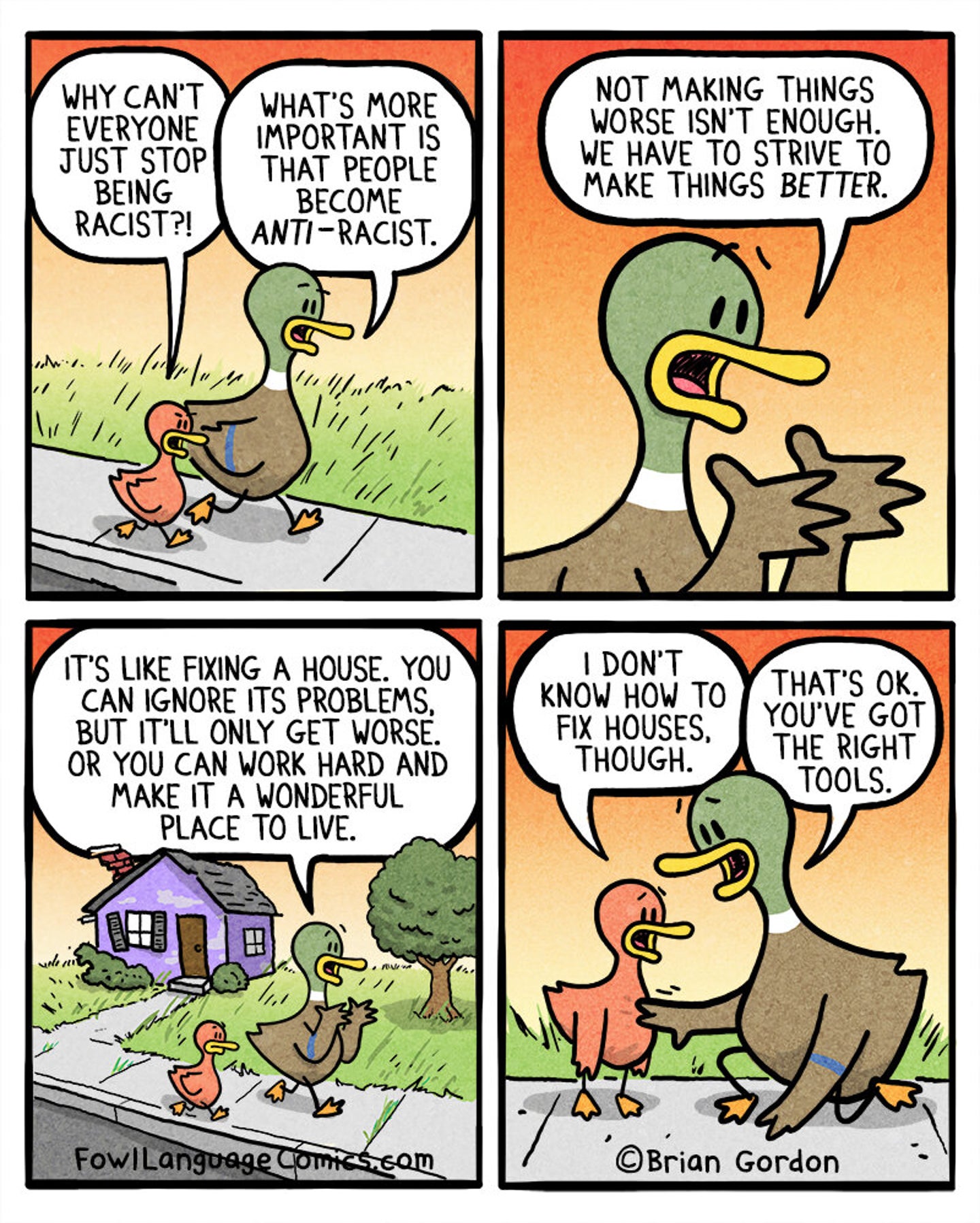 Dad's Comics Show How To Start Addressing Racial Injustice With Kids ...