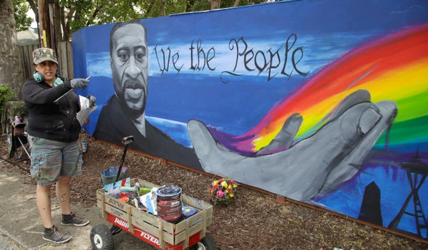 Street Art Takes A Stand Against Racism In Solidarity With Black Lives ...