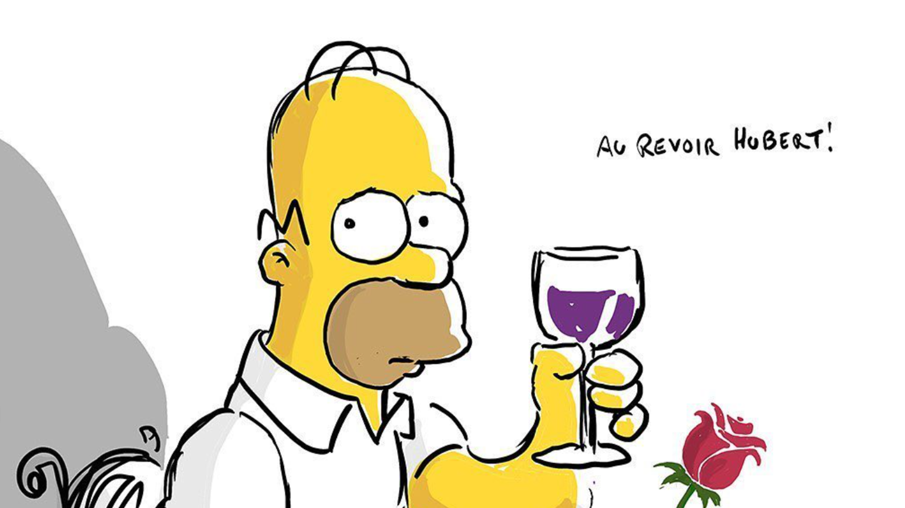 Les Simpson rendent hommage à Hubert Gagnon | HuffPost Divertissement