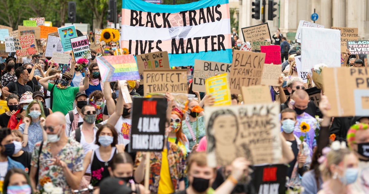 Black Trans Lives Matter Rally Draws Crowds To Central London ...