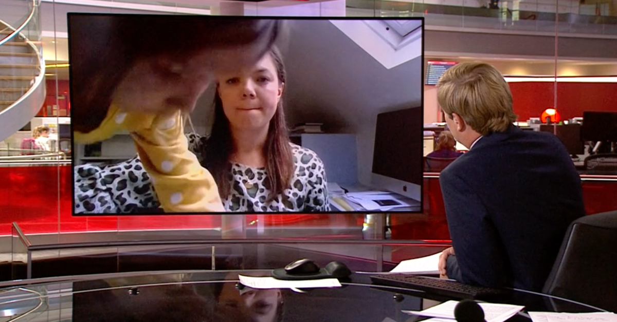 BBC News Interview Hilariously Interrupted By Kid With Questions Of Her ...