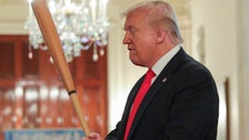 ‘Photoshop Battle’ Over Trump Baseball Bat Snap Is A Home Run | WKKY ...