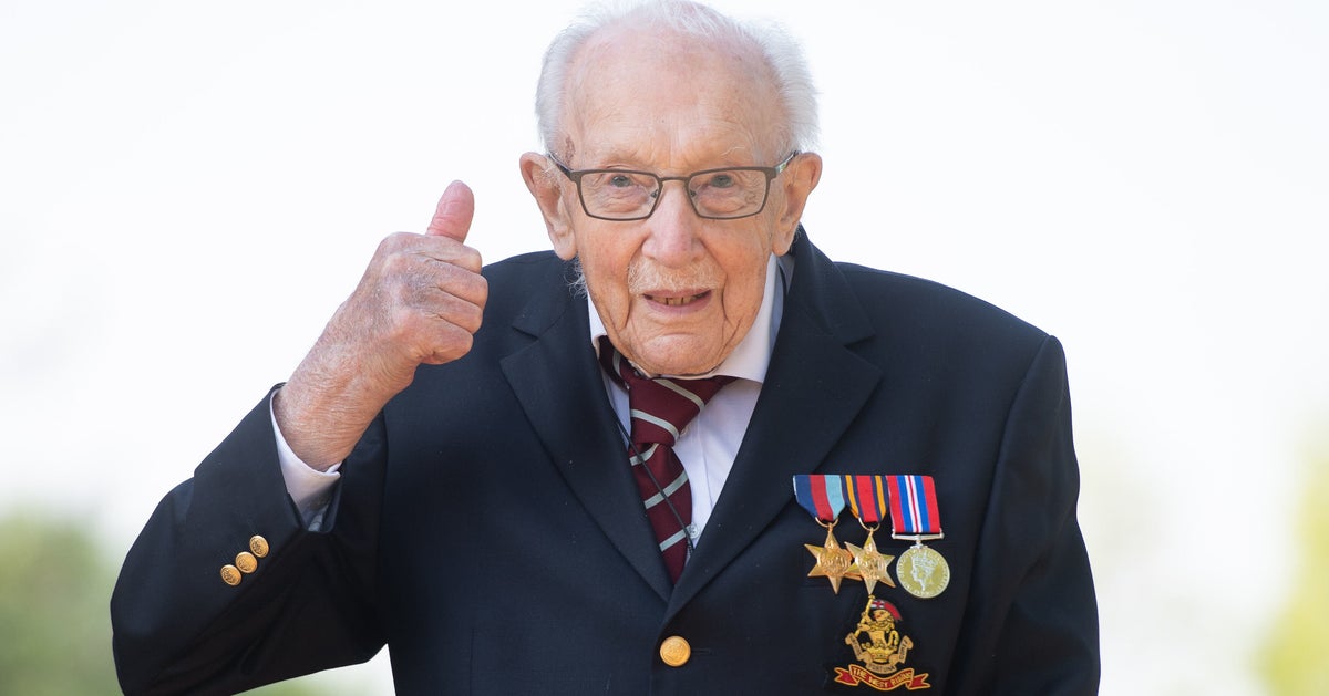 Sir Tom Moore Knighted By The Queen In Unique Ceremony At Windsor ...