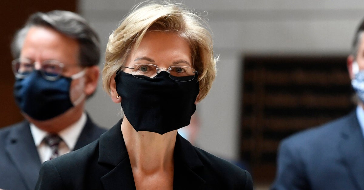 Elizabeth Warren Urges CDC To Wade Into Mask Mandates As Cases Continue ...