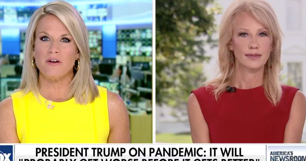 Fox News Host Grills Kellyanne Conway For Urging Mask Wearing: 'Why Now ...
