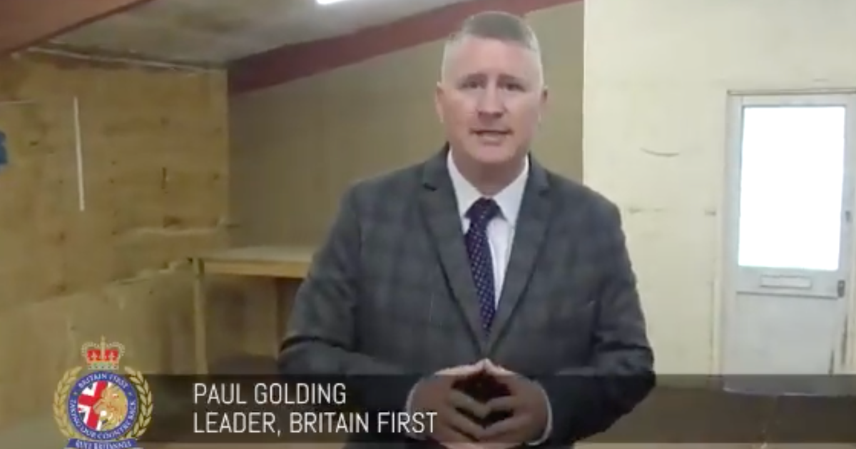 Far-Right Group Britain First Is Setting Up A 'Training Centre' In ...