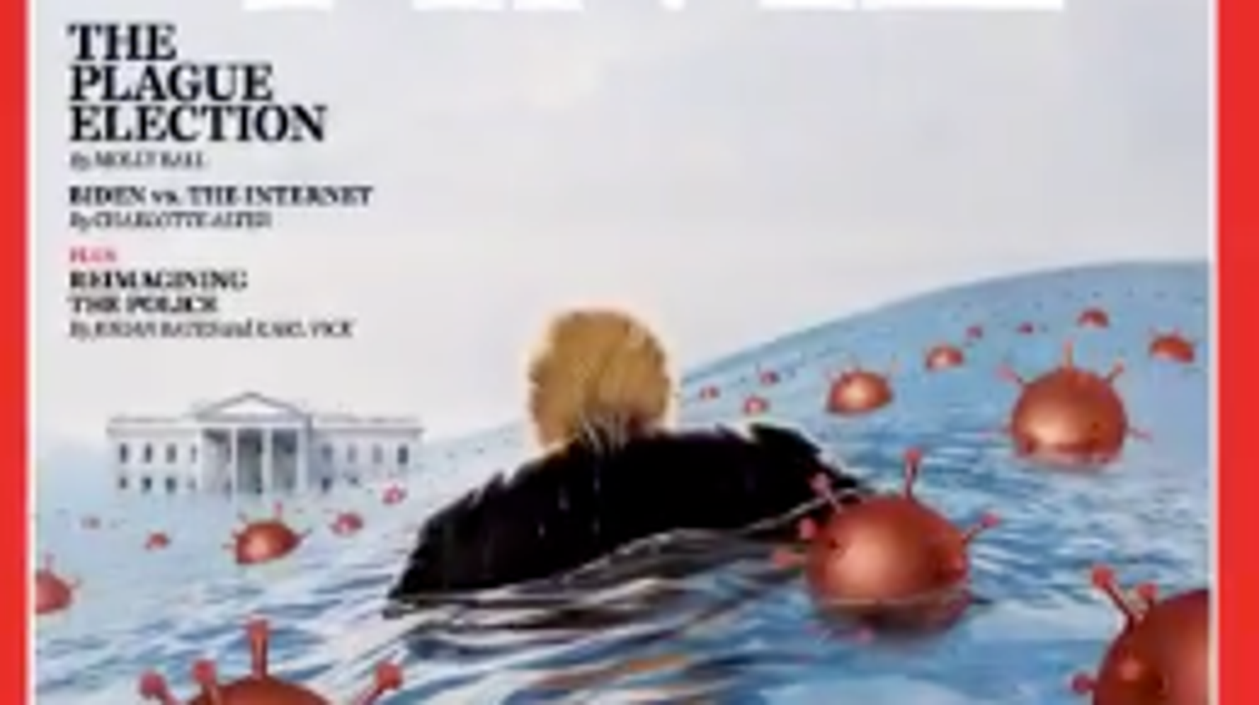 Time Dumps Donald Trump Into A Sea Of Surging Coronavirus For New ...