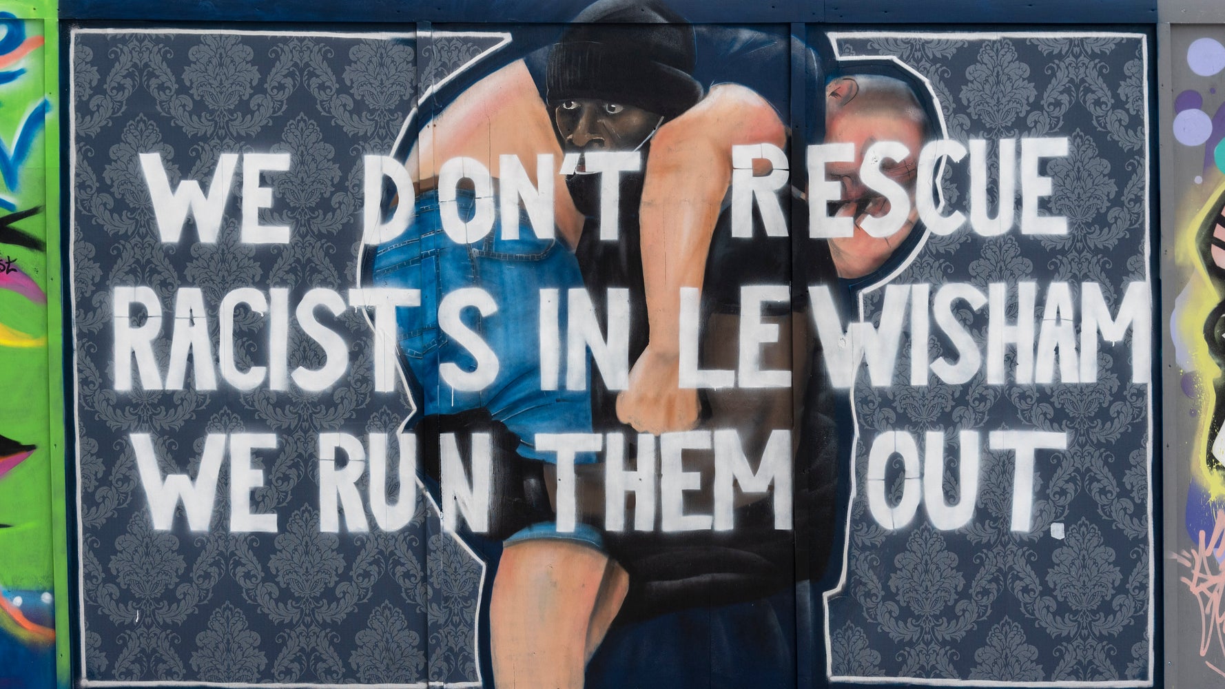 Anti-Racist Mural In London Is Latest To Be Targeted Following Black ...