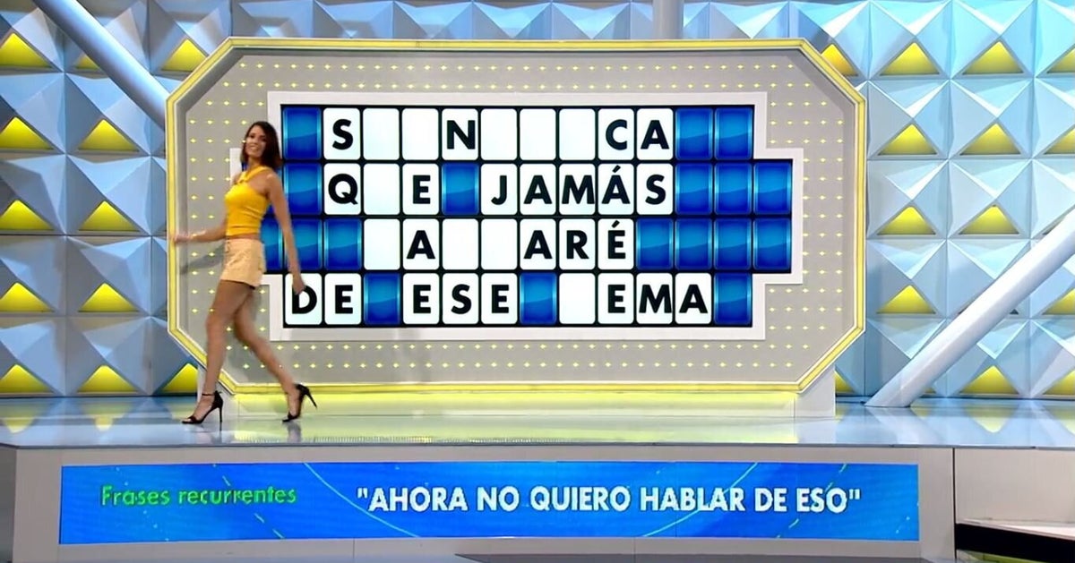 La azafata de 'La ruleta de la suerte' aclara los rumores y cuenta qué ... La azafata de 'La ruleta de la suerte' aclara los rumores y cuenta qué ...