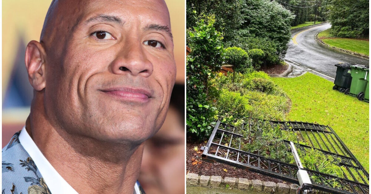 The Rock Rips Off Gates To Mansion With His Bare Hands And We’re Equal ...