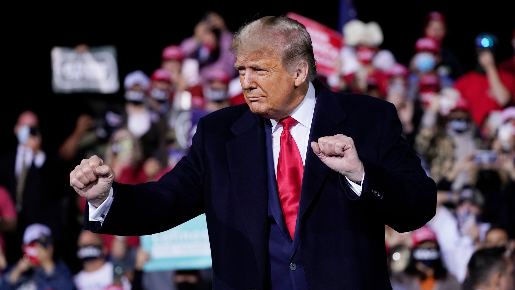 Trump: 'We're Counting' On Federal Courts To Declare Election Night ...