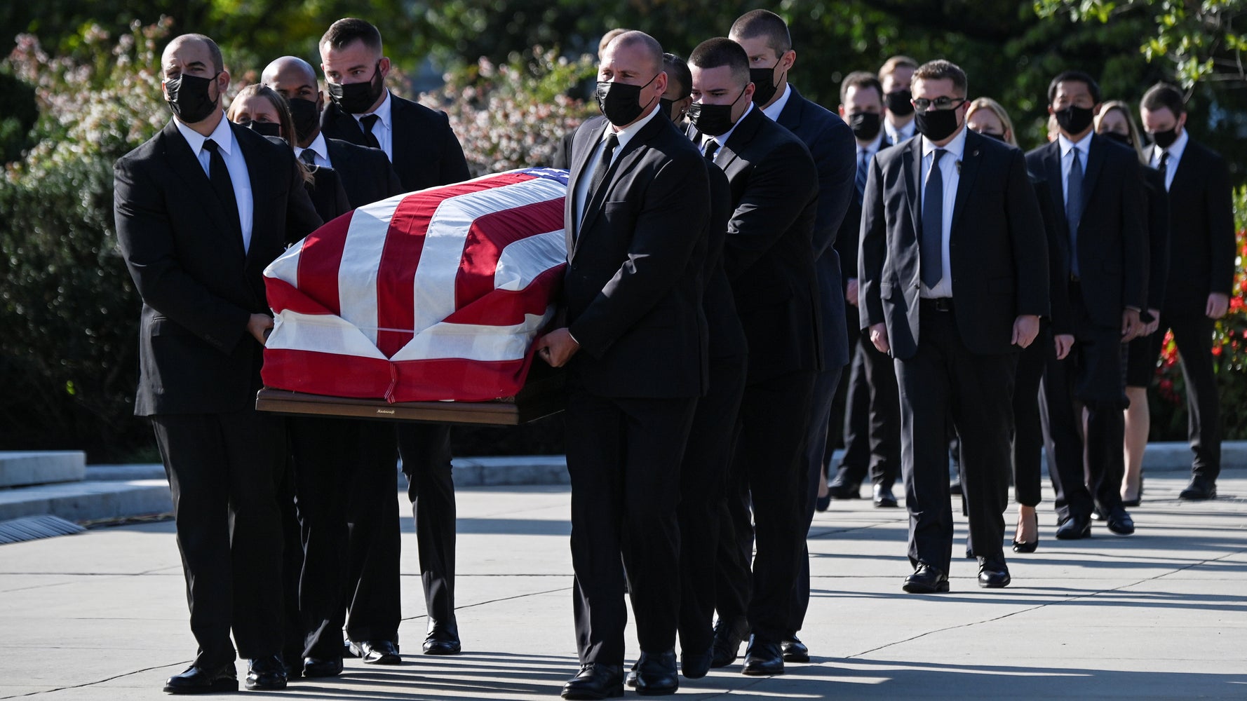 Touching Scenes From Ruth Bader Ginsburg's Memorial Ceremony | HuffPost
