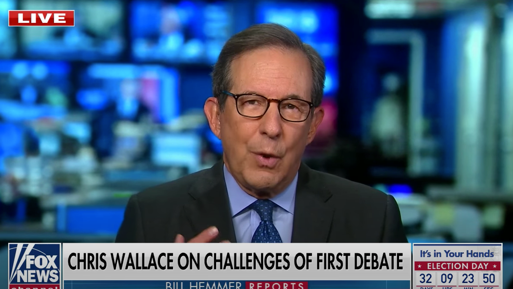 Chris Wallace Blames Trump For Debate Chaos He Bears Primary