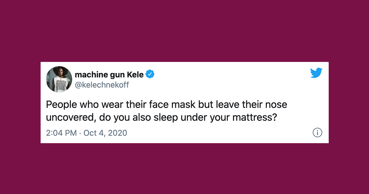 All The Reasons You Shouldn't Wear A Mask Under Your Nose | HuffPost Life