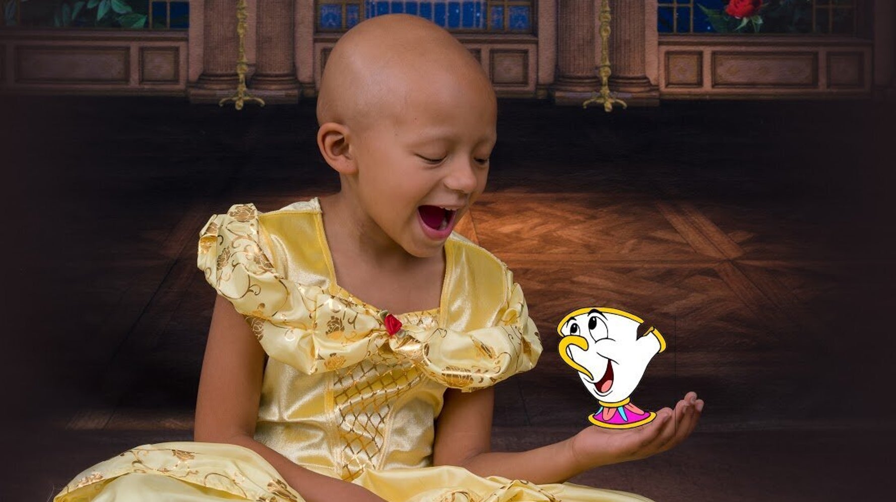 5-Year-Old With Cancer Is ‘Bald And Beautiful’ In Disney-Themed Photos ...