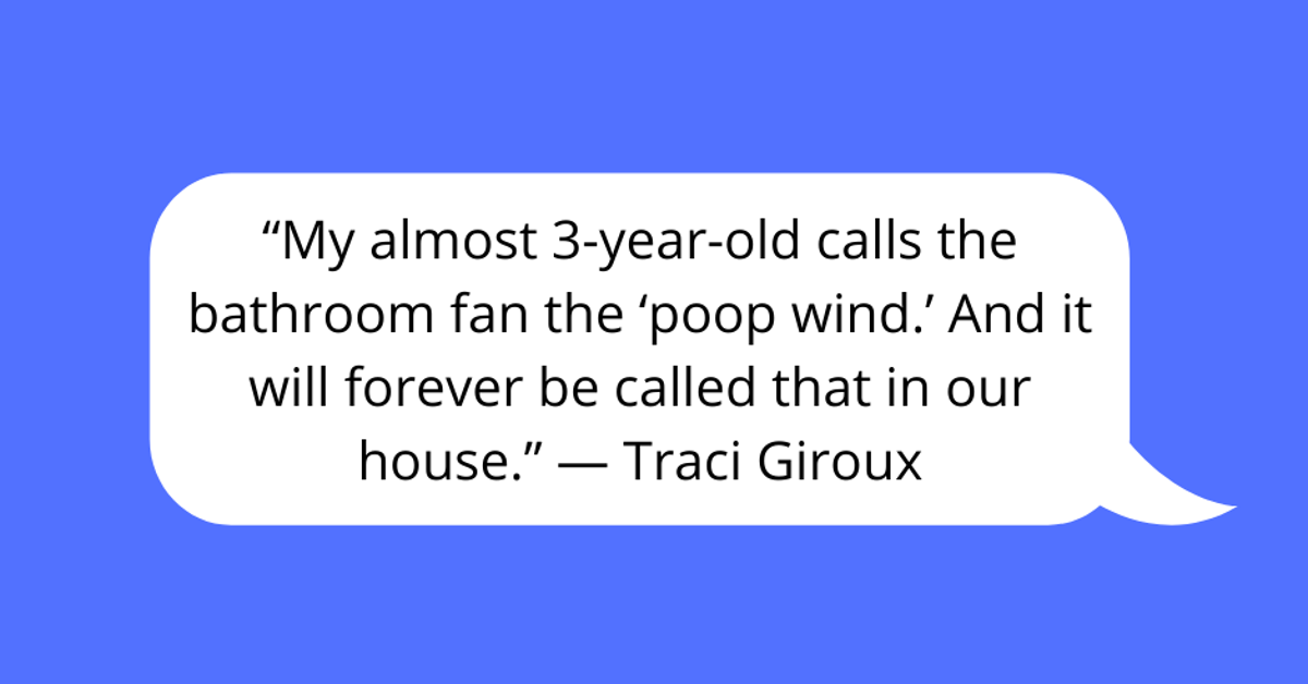 35 Funny Names Kids Give Everyday Things, According To Their Parents ...