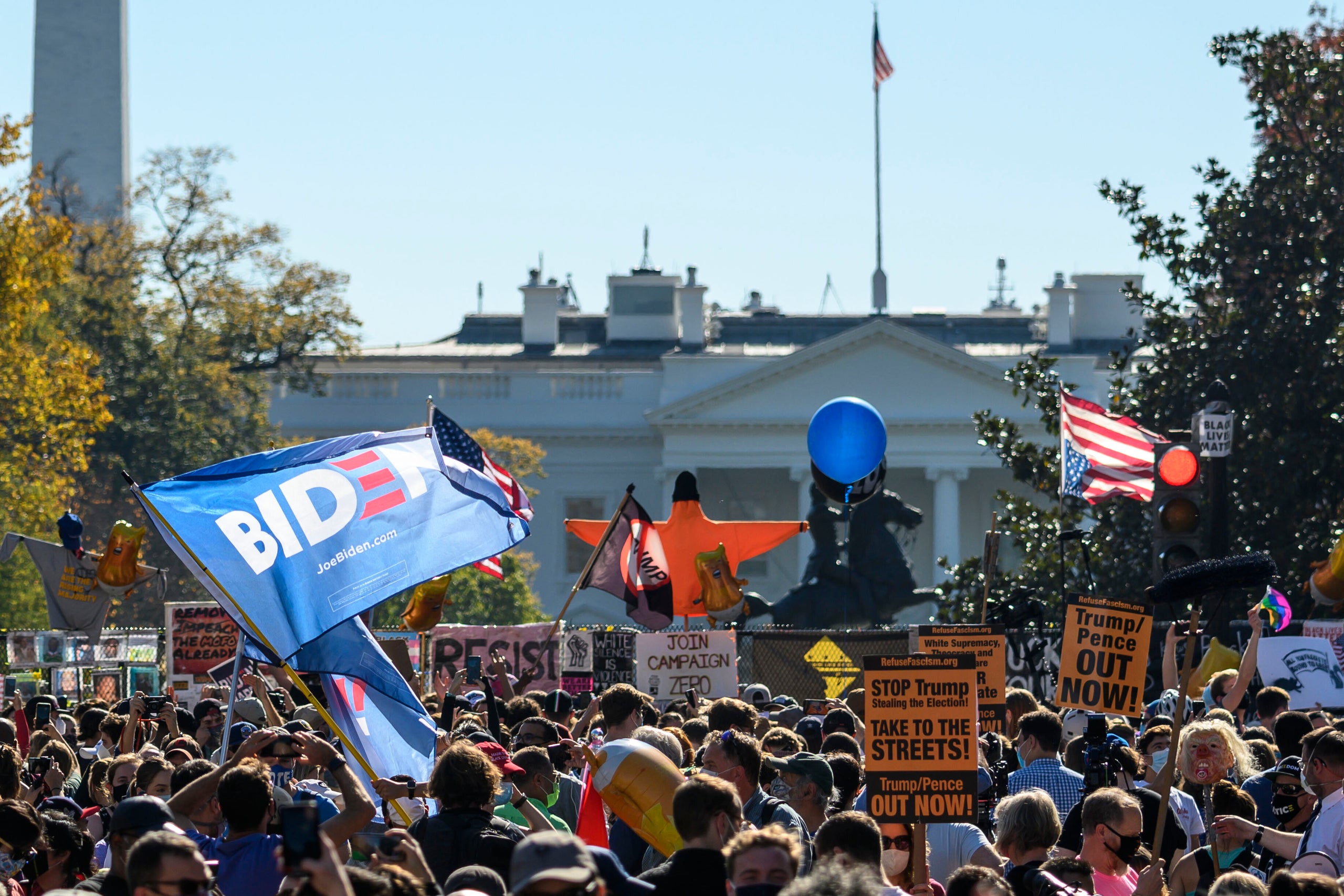 Amazing Photos Of Celebrations As Joe Biden Defeats Donald Trump ...