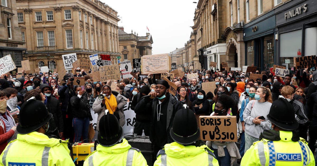 Policing Of UK Black Lives Matter Protests Was 'Institutionally Racist ...