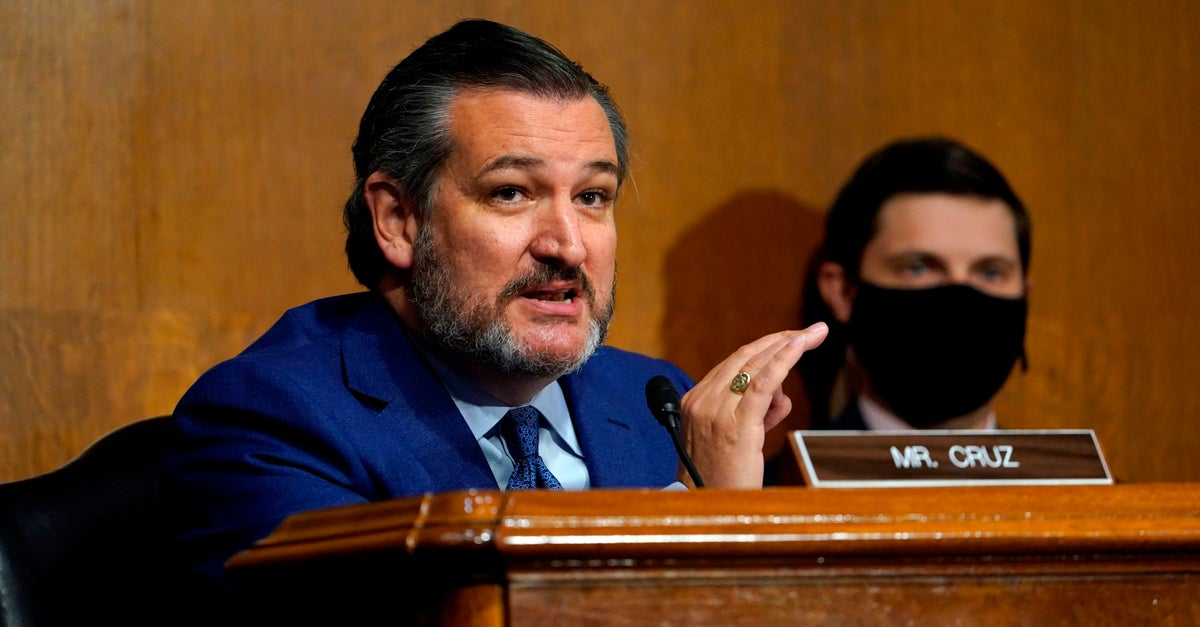 Ted Cruz Tweet About Mask-Wearing Senator's 'Fake Virtue' Falls Flat On ...