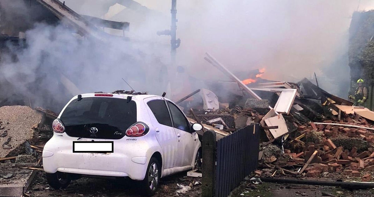 Three People Taken To Hospital After House Destroyed In Explosion ...