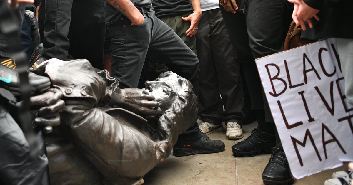 Edward Colston Four Charged Over Toppling Of Slave Trader Statue