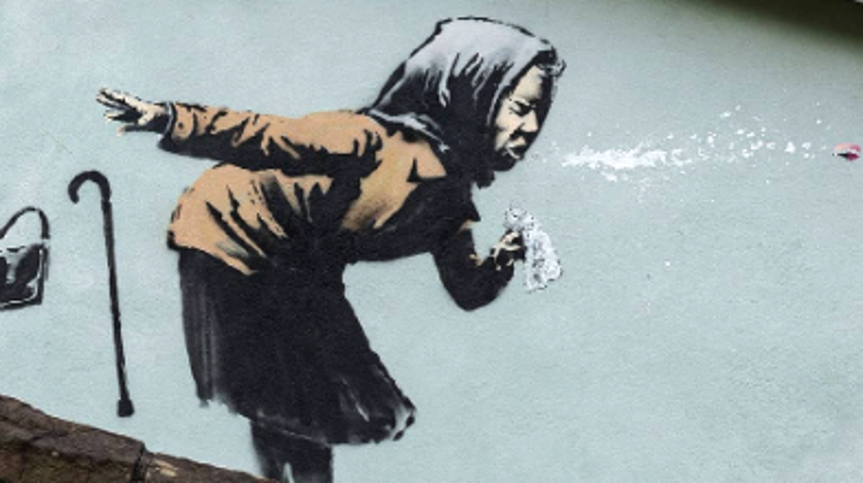 Banksy Reveals New Street Art And It's Nothing To Sneeze At | HuffPost ...