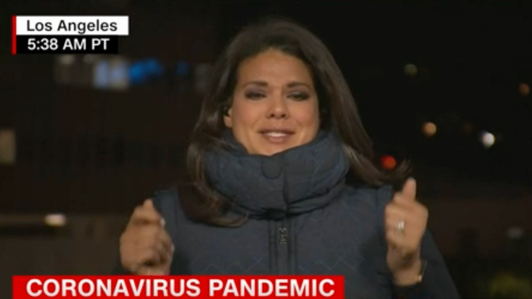 CNN's Sara Sidner Tears Up Amid California COVID-19 Reporting: 'It's ...