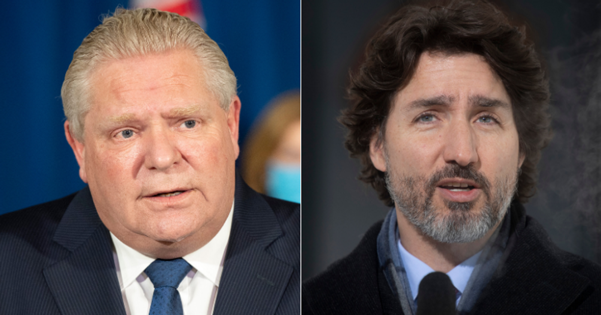 Doug Ford Suggests Justin Trudeau Tries Shoving Firecracker Up Pfizer ...
