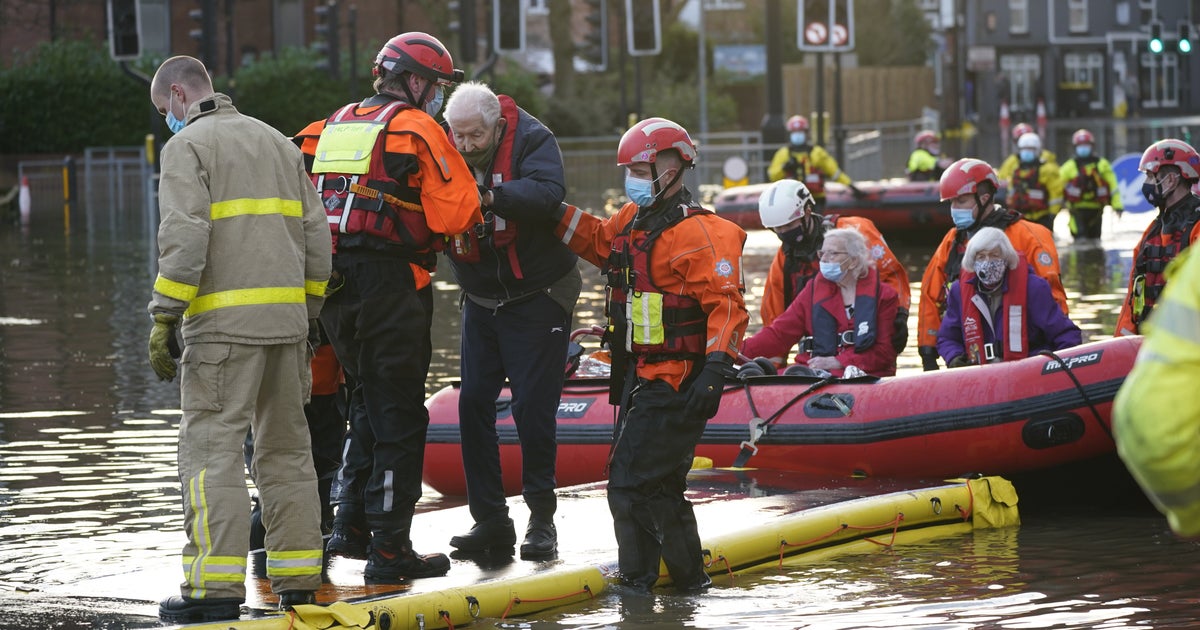 Storm Christoph: Care Home Residents Evacuated As Flooding Hits ...