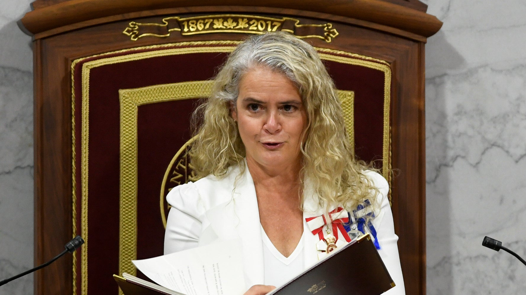 La gouverneure générale Julie Payette quitte ses fonctions | HuffPost Politique