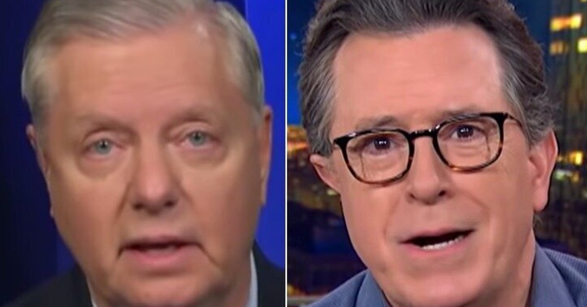 Stephen Colbert Gives Lindsey Graham A Lesson In Who The Bad Guys Are ...