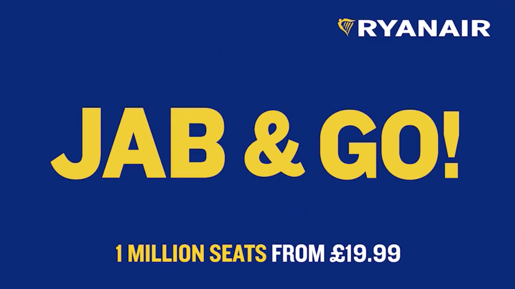 Ryanair Advert Banned For Telling Passengers To 'Jab And Go' | HuffPost ...