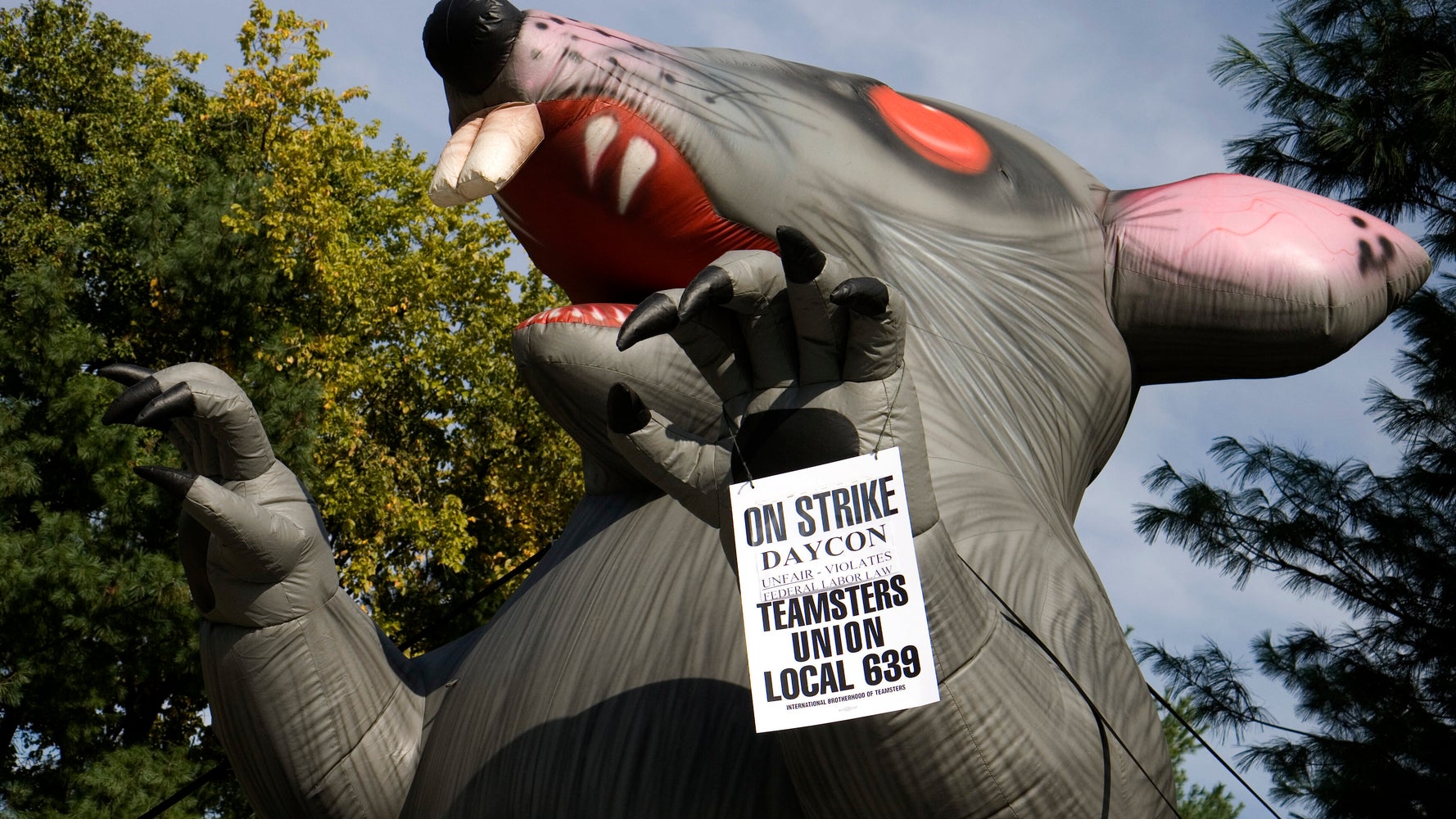 Biden Labor Appointee Frees Scabby The Rat From Legal Peril | HuffPost