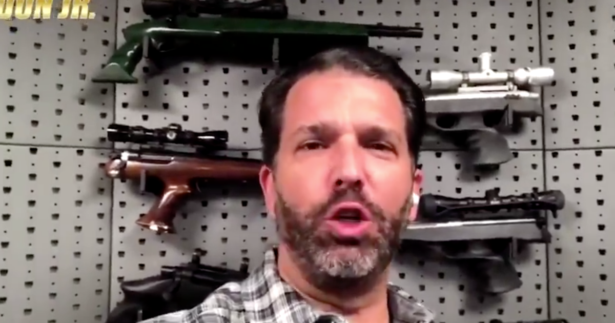Donald Trump Jr Rips Teachers Unions In Front Of A Gun Wall; Critics Go ...