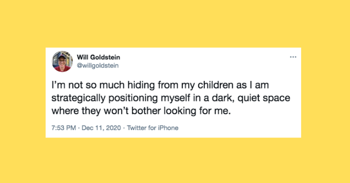 Too-Real Tweets About Parents Hiding From Their Kids | HuffPost Life