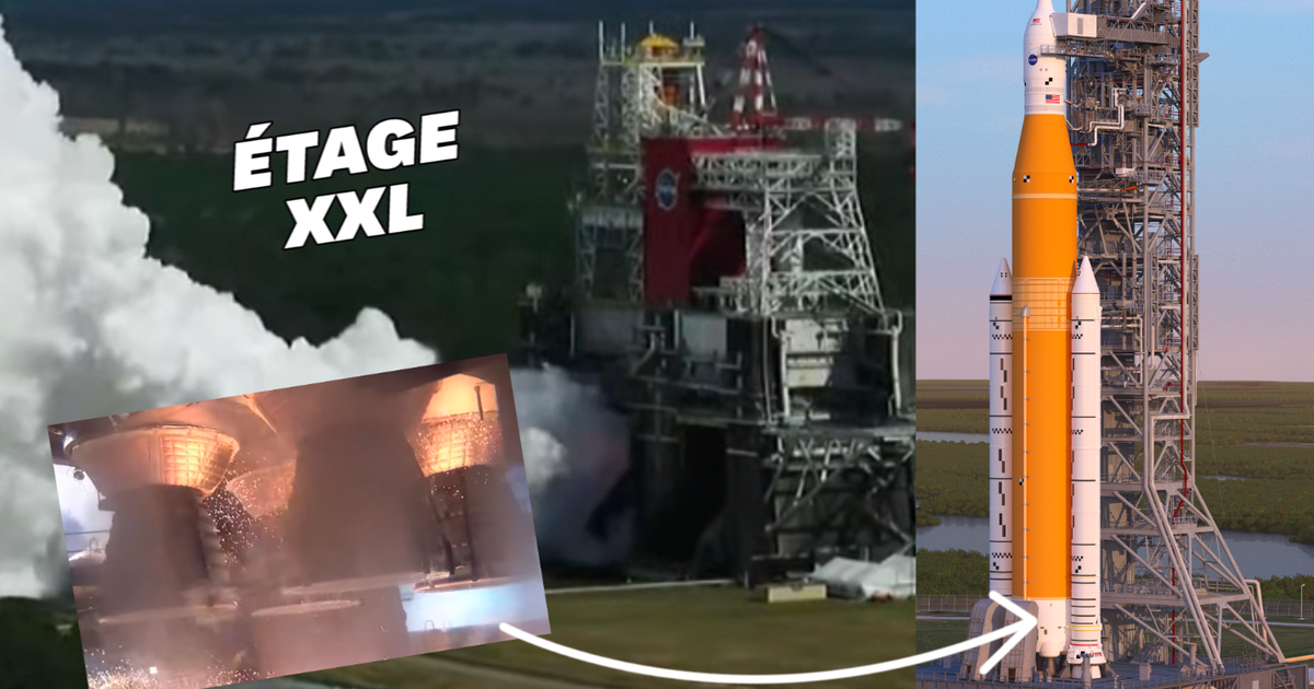 La Nasa Réussit Le Dernier Test De Sa Fusée Sls Pour La Lune Le Huffpost