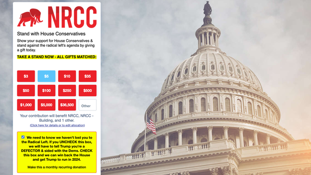 NRCC Uses Menacing Message About Trump To Push Republicans Into Repeat ...