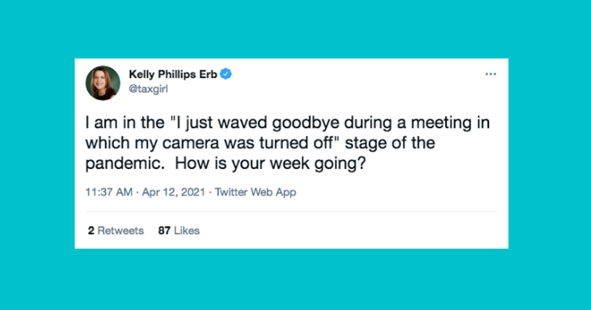 Funny Tweets About Turning Your Camera On Or Off In The Zoom Era ...